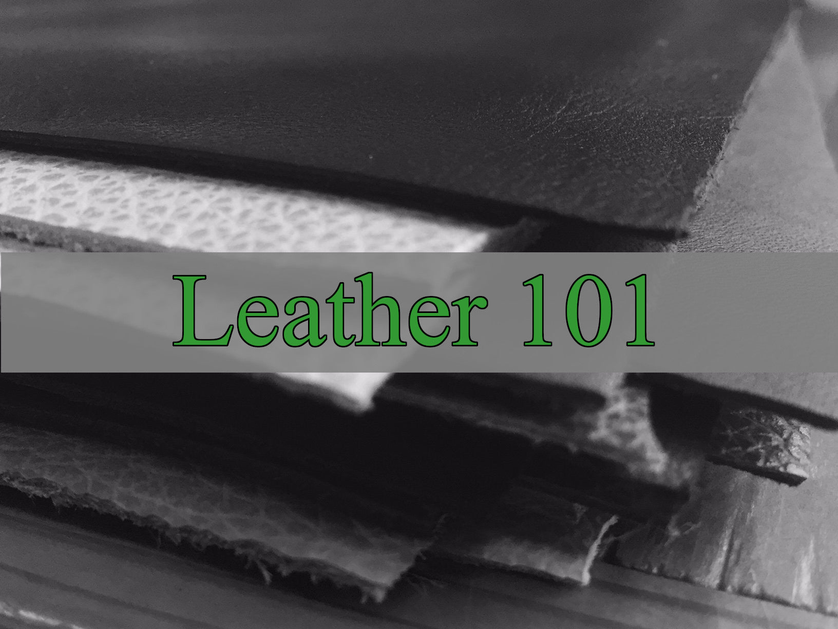 Leather 101: Common Hide Sizes and Types – Wipelli